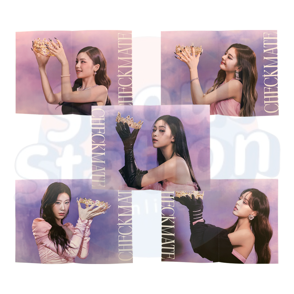 ITZY - CHECKMATE - A4 Folded Poster – Seoulstation.de